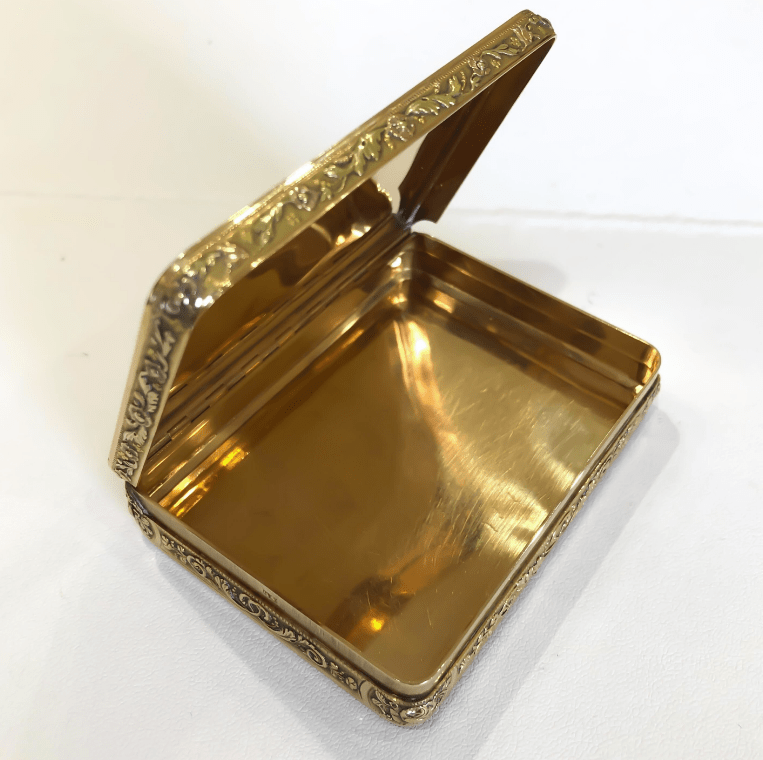 18KY 1820 Russian Tri-Color Snuff Box 110 DWT – Mark Areias J,